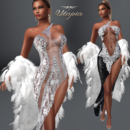 Second Life Marketplace - Utopia Sofia b&w